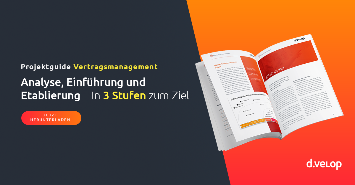 Whitepaper Vertragsmanagement - In 3 Schritten zum Ziel | d.velop AG Whitepaper Vertragsmanagement - In 3 Schritten zum Ziel | d.velop AG